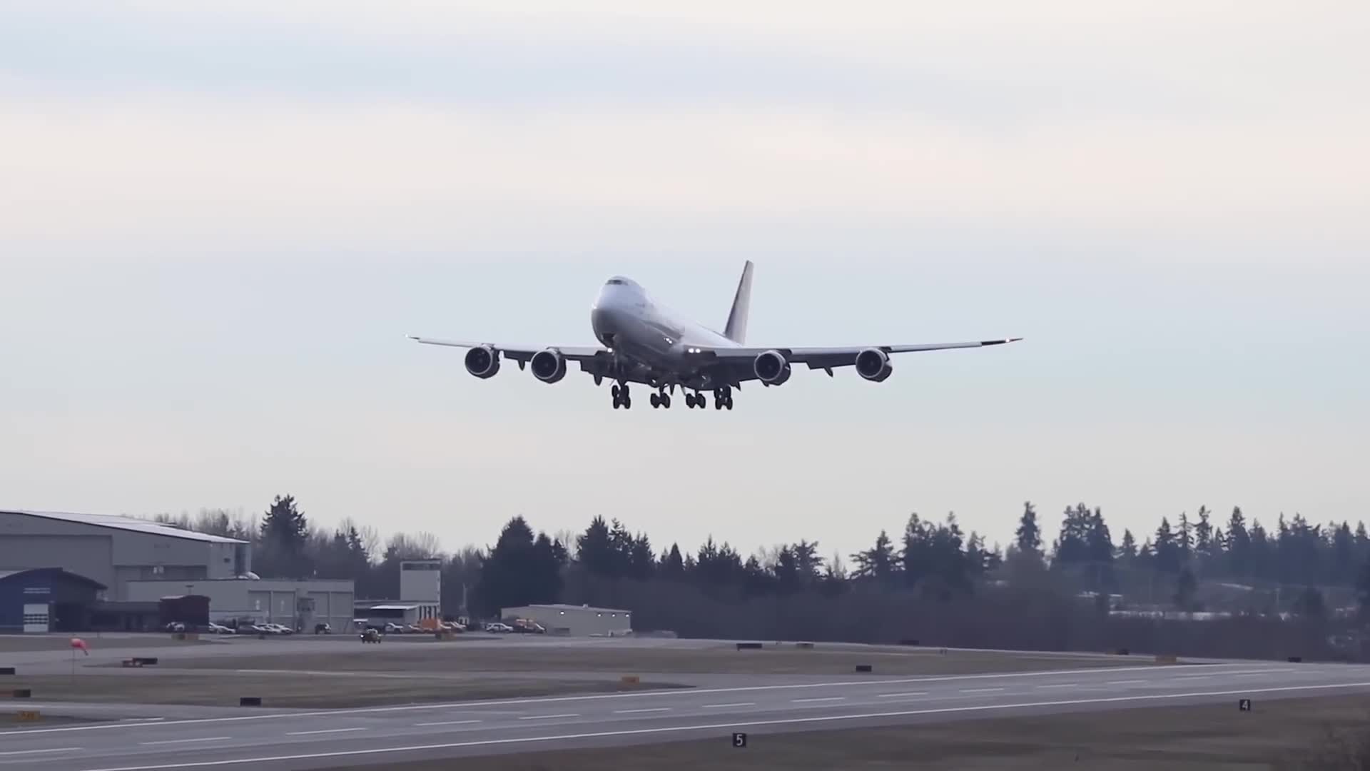 The Final Delivery Flight of the Last Boeing 747
