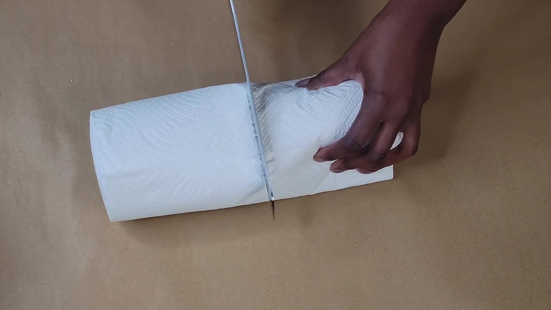 Get ready to gasp when you see her GENIUS paper towel countertop hack!