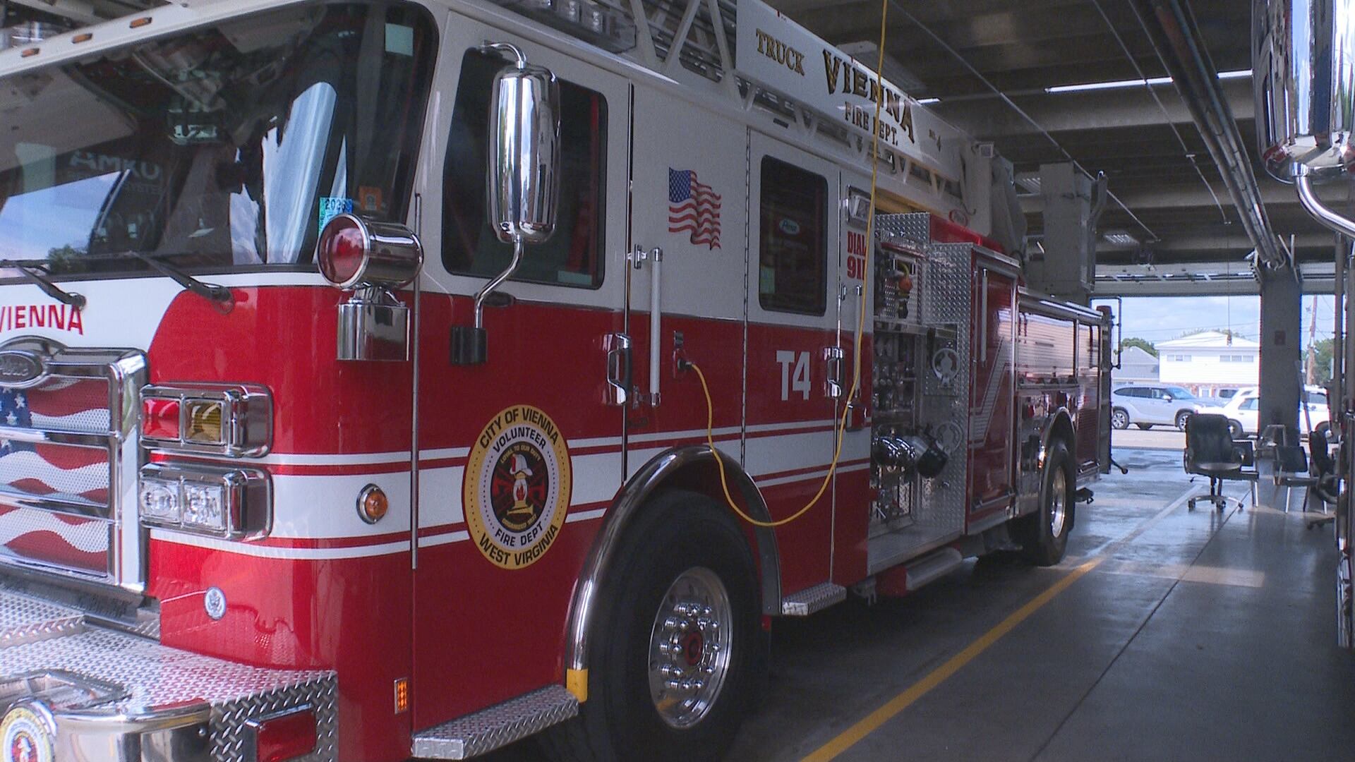 Vienna VFD on burn safety with developing drought