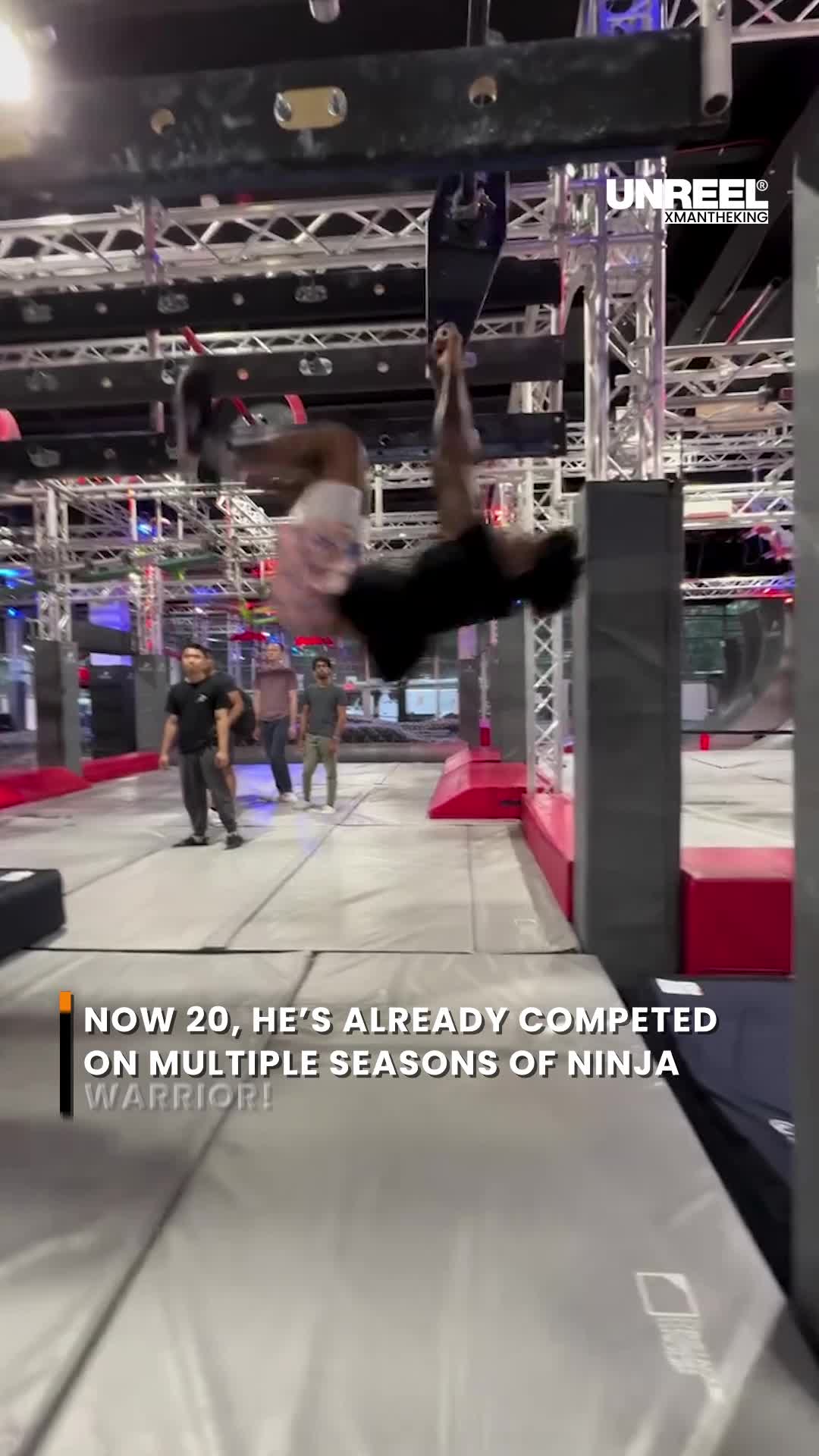 Unleashing the ninja within: Xavier Dantzler's mastery of obstacle ...