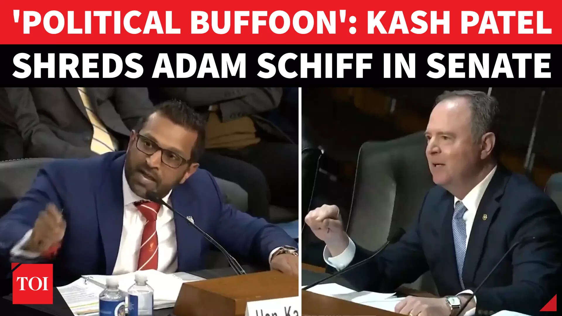 'You're A Liar, Biggest Fraud, Political Buffoon': Kash Patel's Savage ...