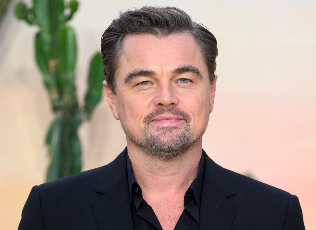 Leonardo DiCaprio Shows Off Slimmed-Down Look in Sleek Black Suit at ...