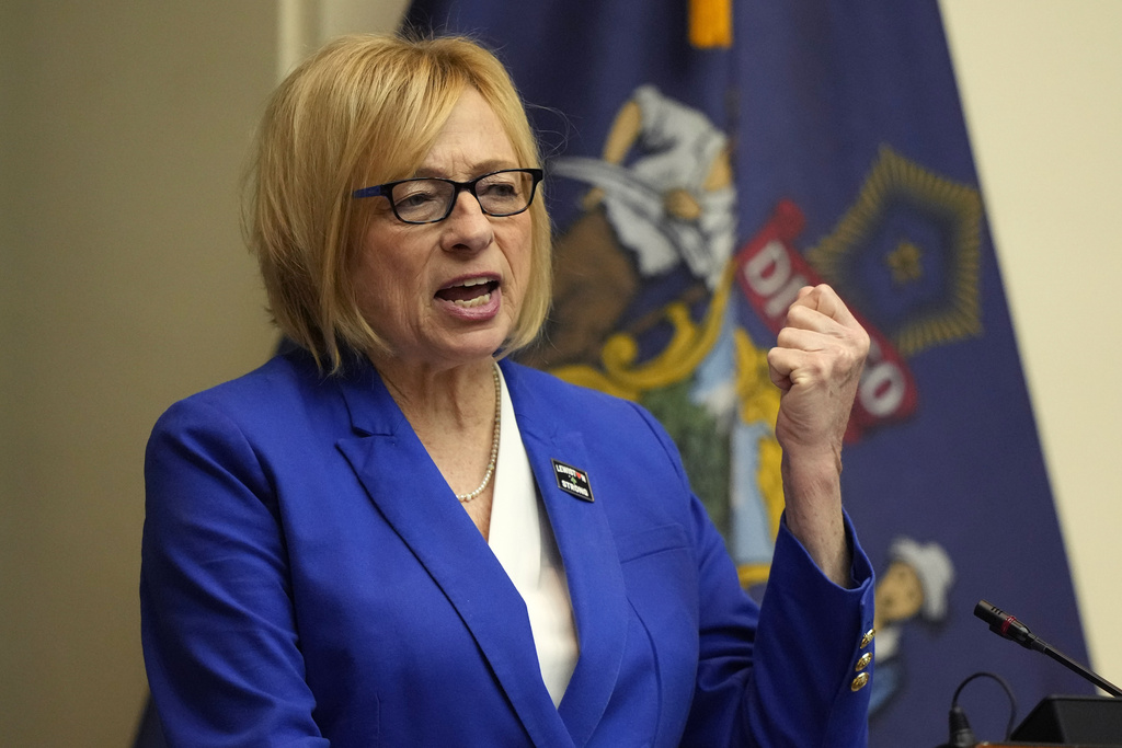 Democratic Maine Gov. Janet Mills is taking steps to run for Senate in ...