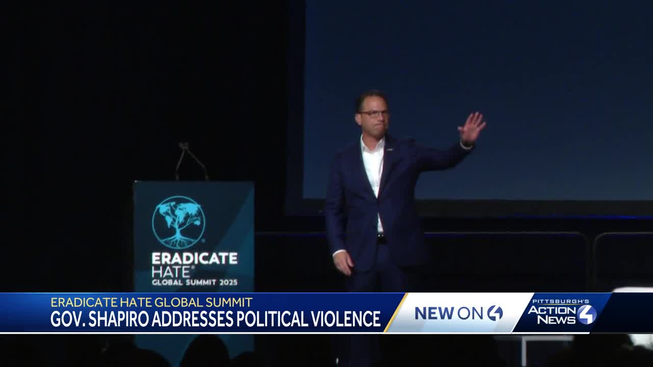 “Violence is never ok”: Shapiro says focus must be on peaceful dialogue ...