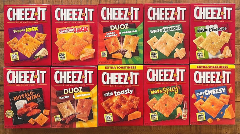 The Worst Cheez-It Flavor Doesn't Actually Taste Like Cheez-Its At All