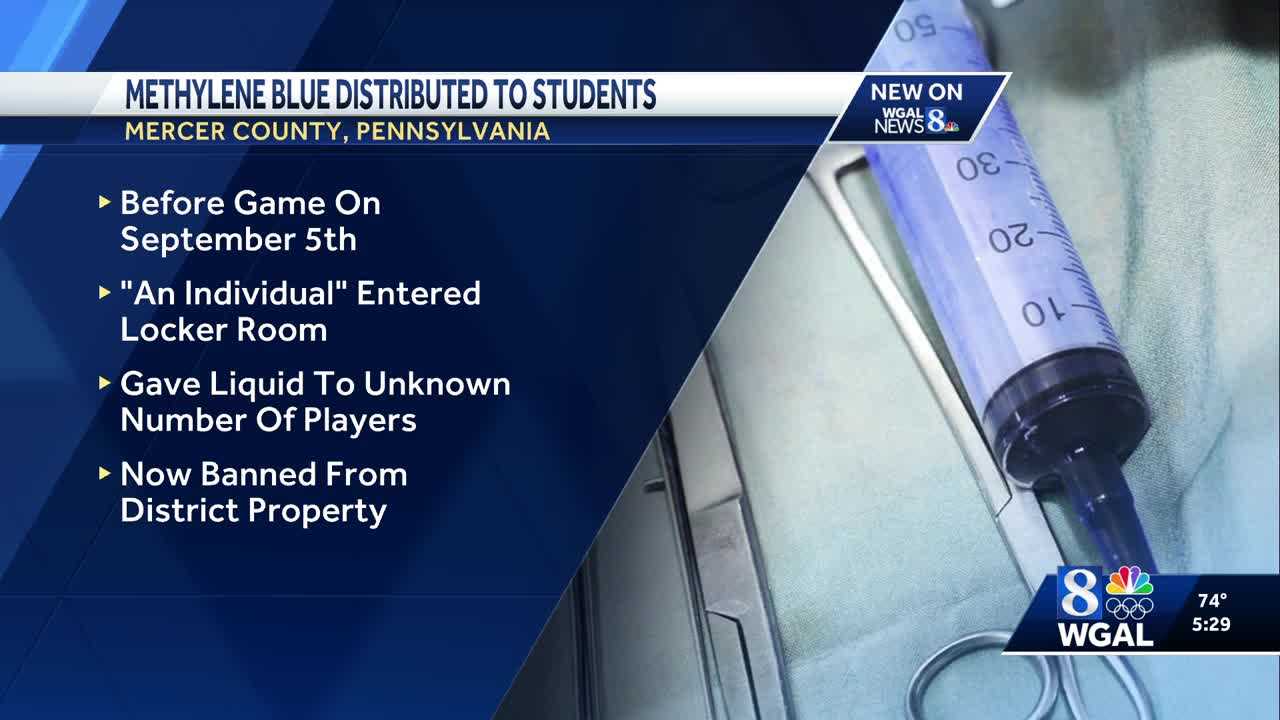 Synthetic drug methylene blue handed out to PA football players in ...