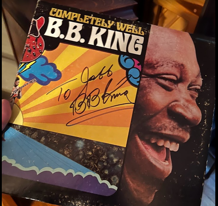 Recalling an encounter with B.B. King, the 'King of the Blues'