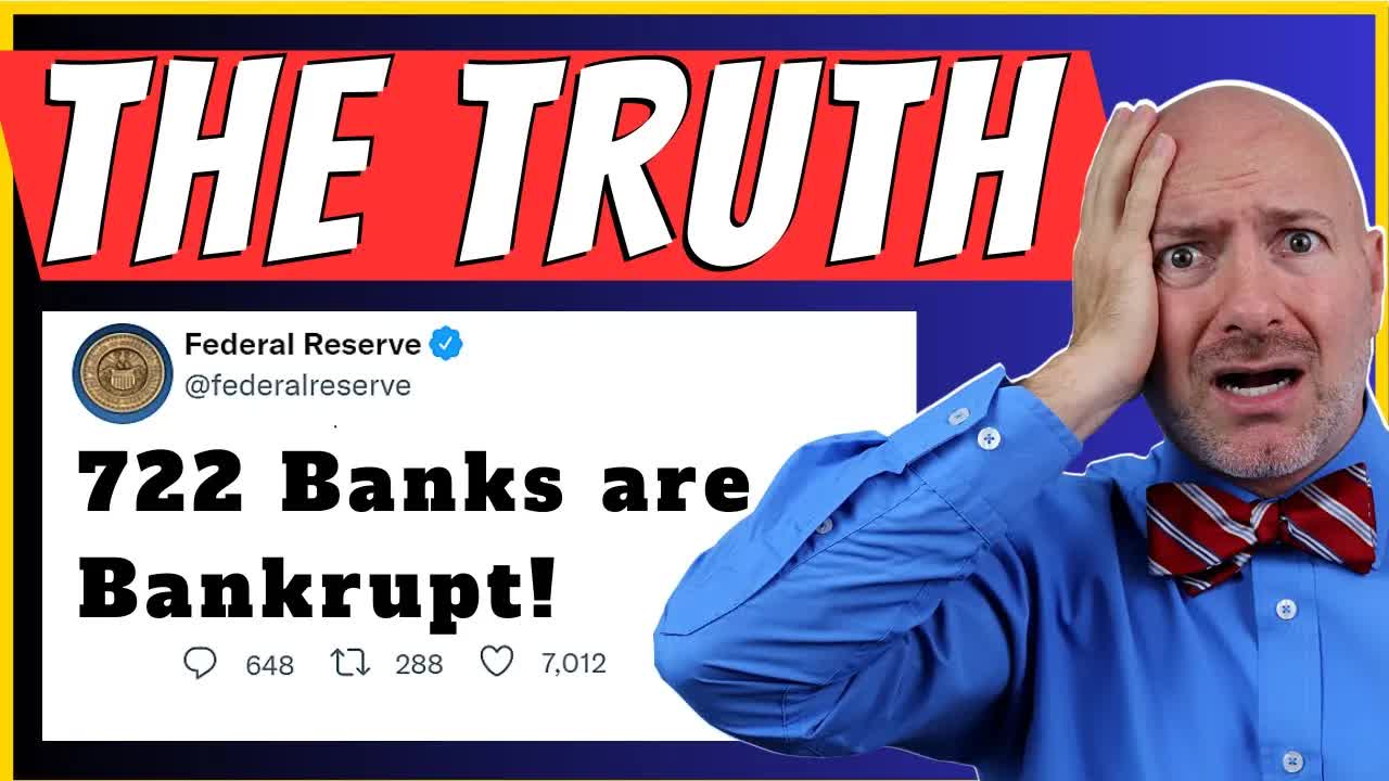 Fed says 722 banks are insolvent | How bad could 2023 bank crisis get?