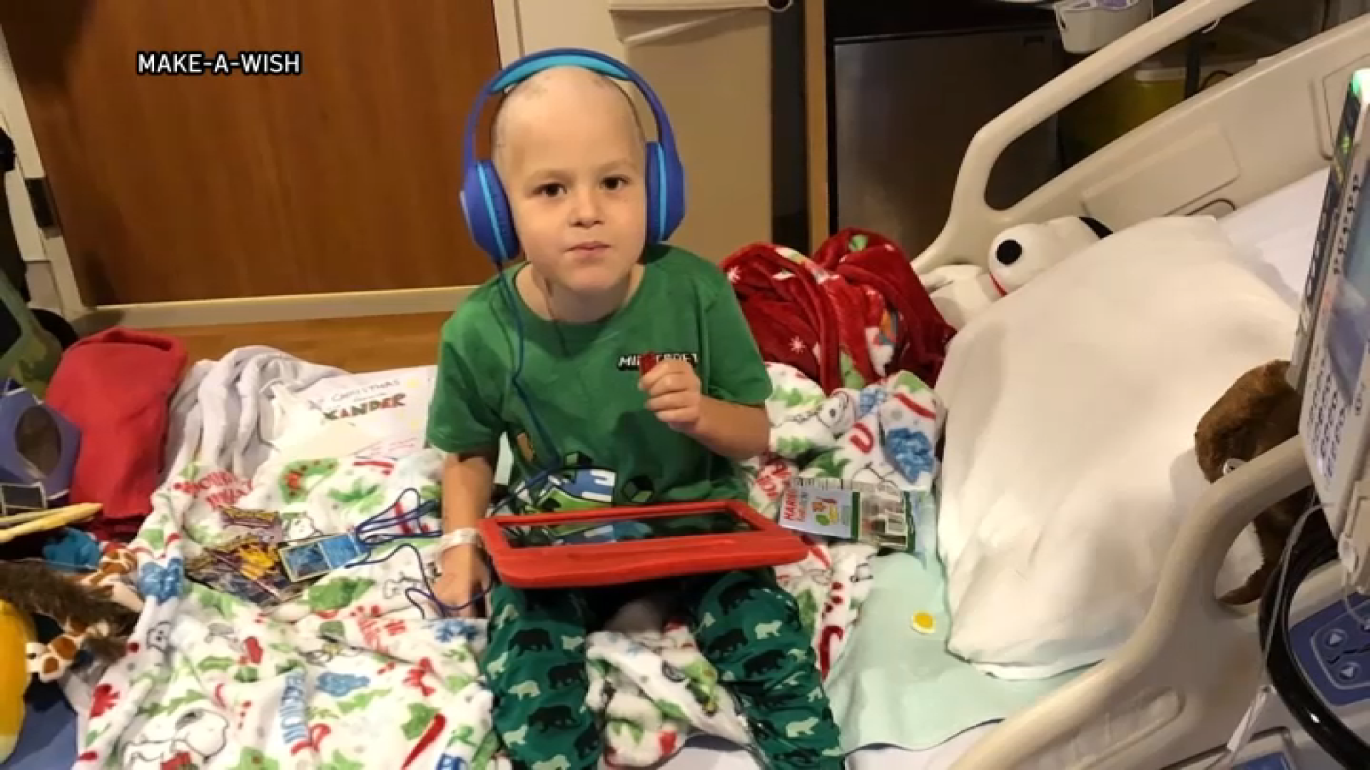 Dana Point boy battling leukemia granted wish for trip to Disney World