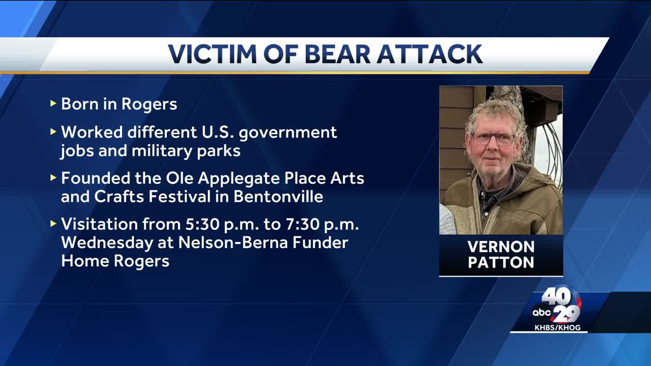 Bear attack victim Vernon Patton celebrated for his contributions to ...