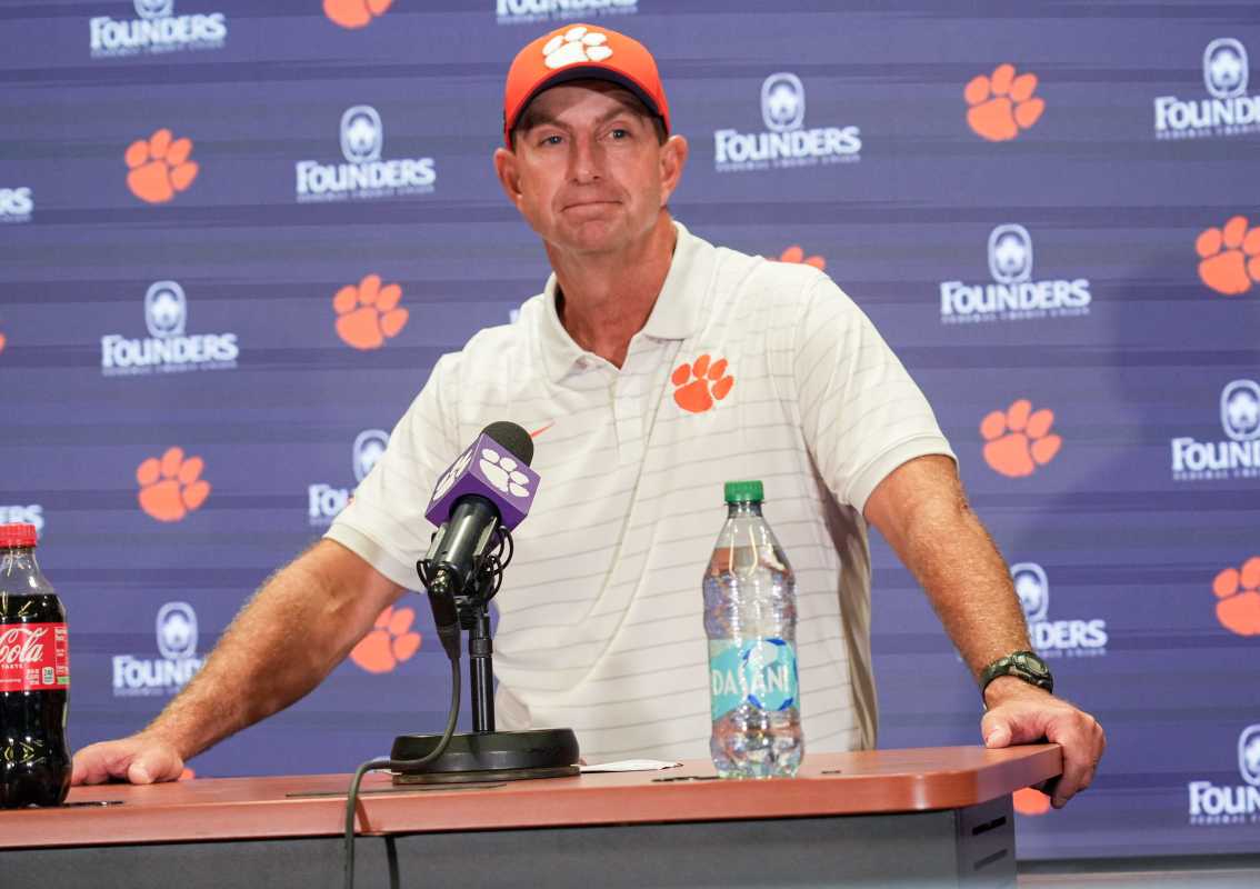Dabo Swinney Announces Classy Decision On Rivalry Game vs. South Carolina