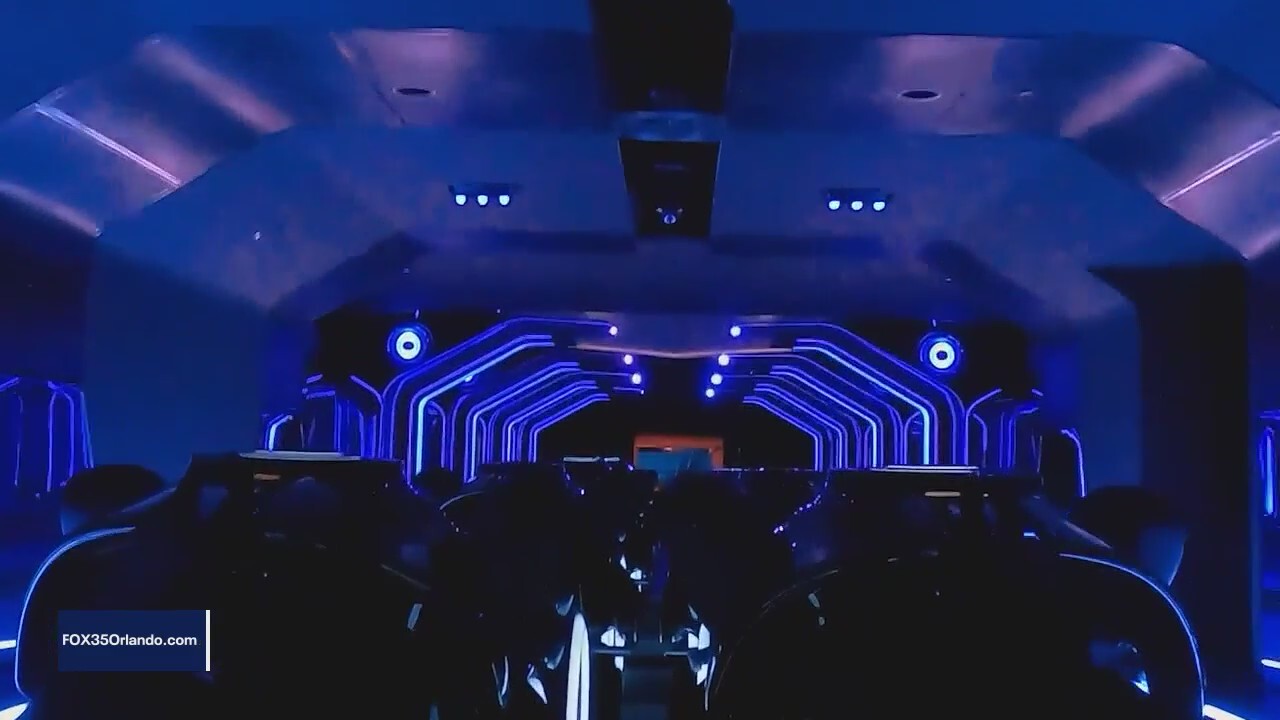 "Tron: Ares" overlay debuts for TRON Lightcycle / Run