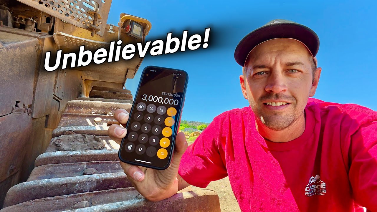 I can't believe this bulldozer trick! 😳