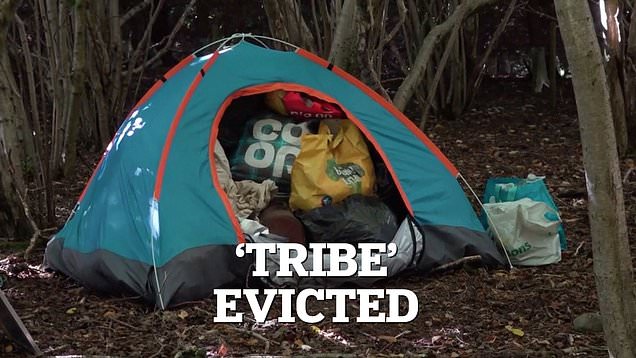 Self-styled African 'tribe' evicted from private woodland in Jedburgh