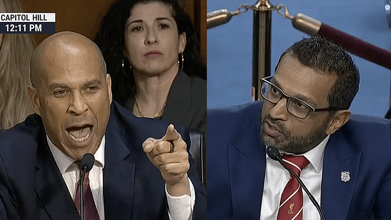 'You don't get to say!' Kash Patel loses it as senator's remarks ...