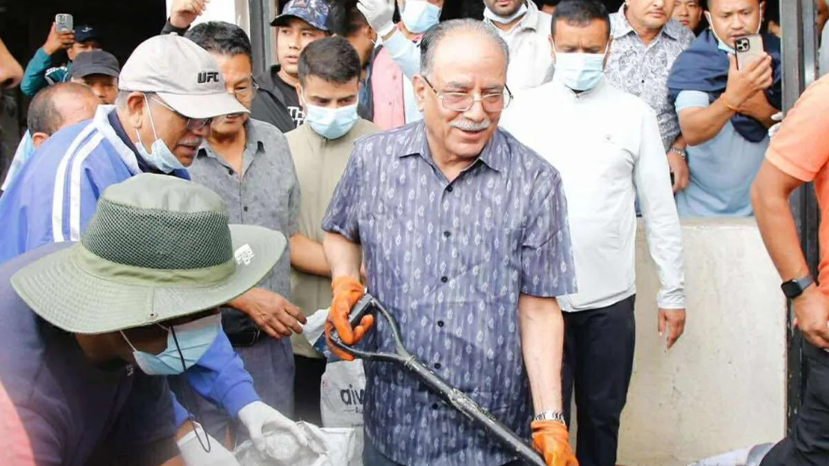 Former Nepal PM Prachanda makes first public appearence since Gen Z protest