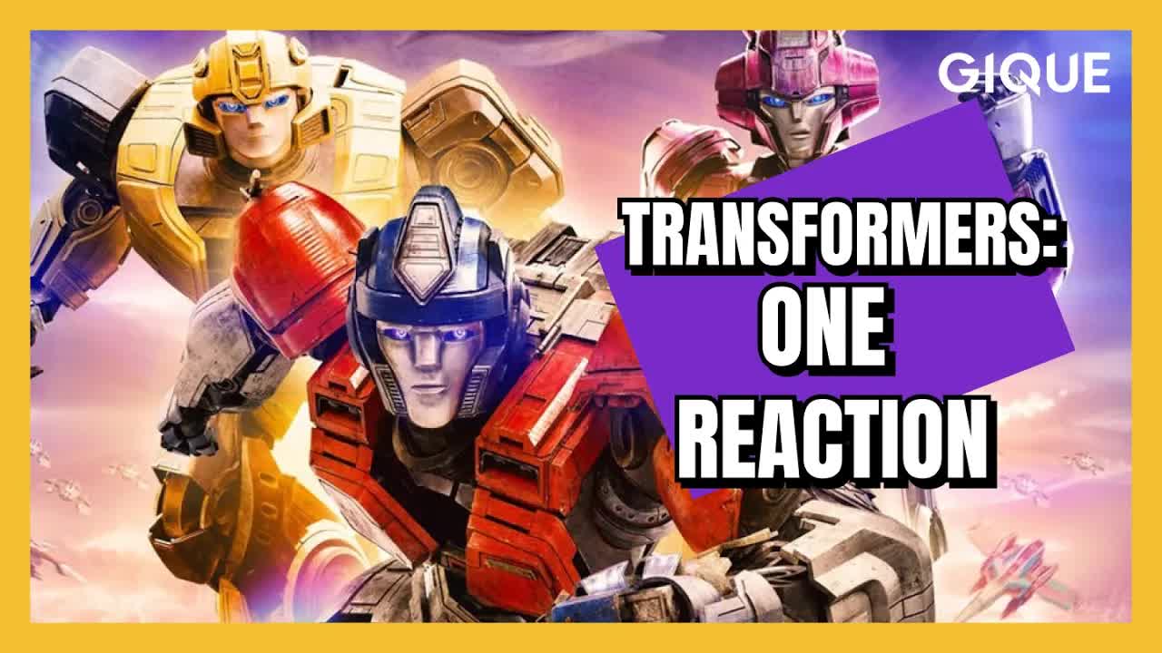 Transformers: One 🚙 🚗 out of the theatre reaction