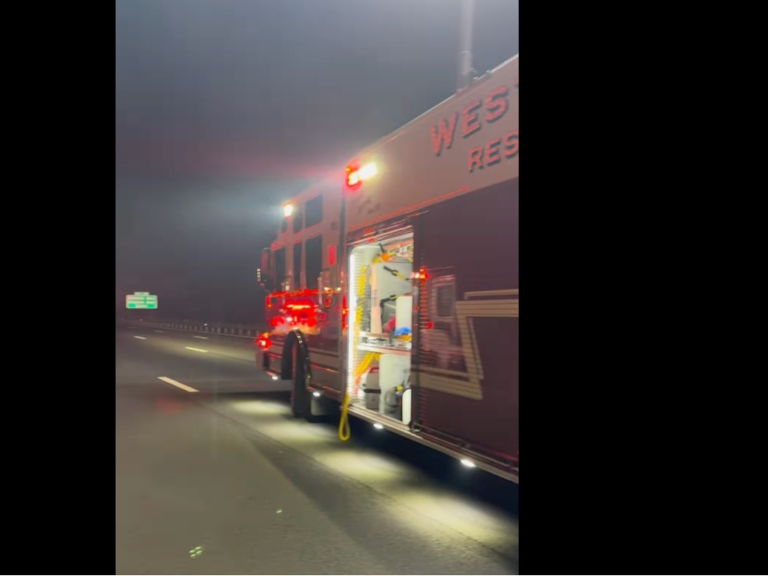 2 Highway Crashes Keep Westfield Firefighters Busy Monday Night