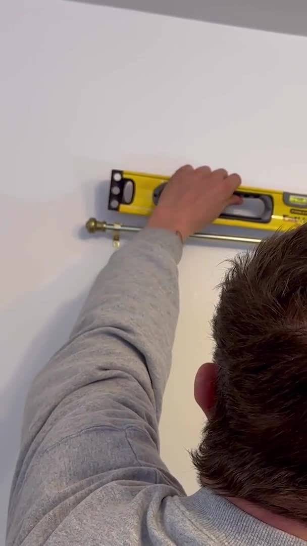 Curtain Rod Decor Hack