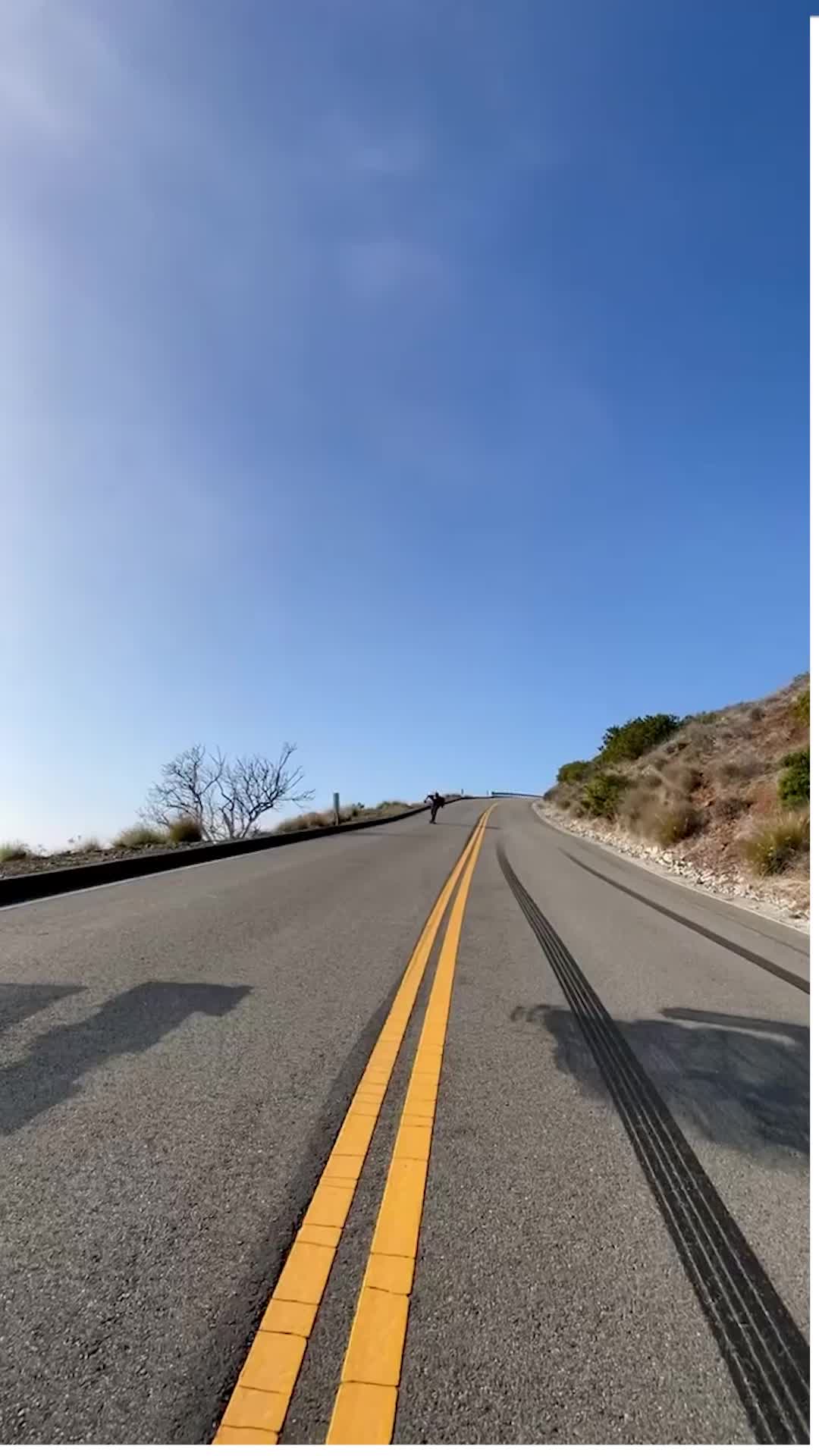 Chasing speeds: Tristan Warren's thrilling downhill skateboarding adventure