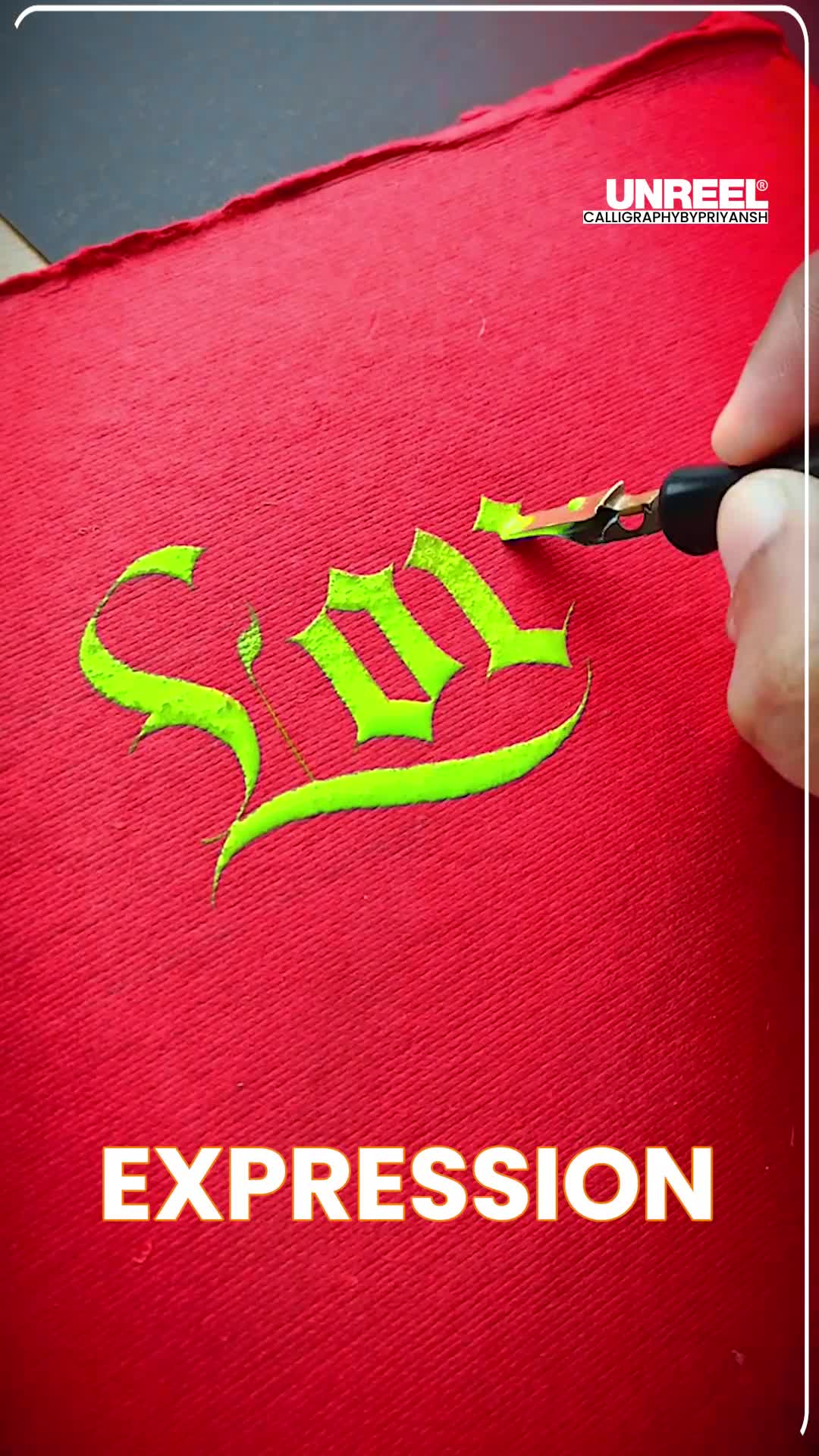 Discover the meditative art of calligraphy with Priyansh Kakal: A ...