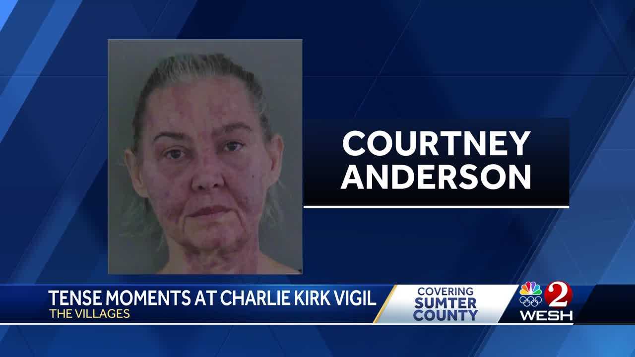 Woman arrested for assault at Charlie Kirk vigil in The Villages