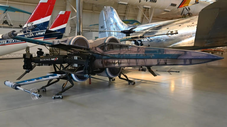 Boeing Built A Flying Star Wars X-Wing: Here's Why