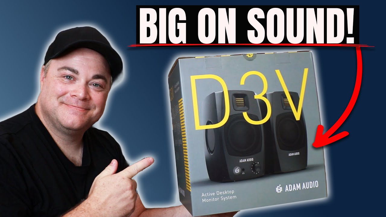 Ultimate Studio Monitors for Bedroom Producers? ¦ Adam Audio D3V