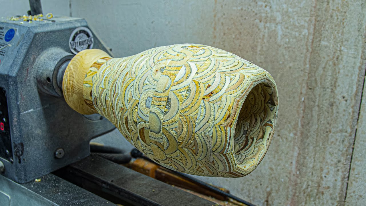 Creating My Largest & Most Beautiful Vase from Plywood