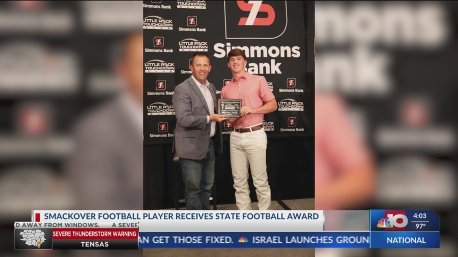 Smackover Senior Quarterback Honored