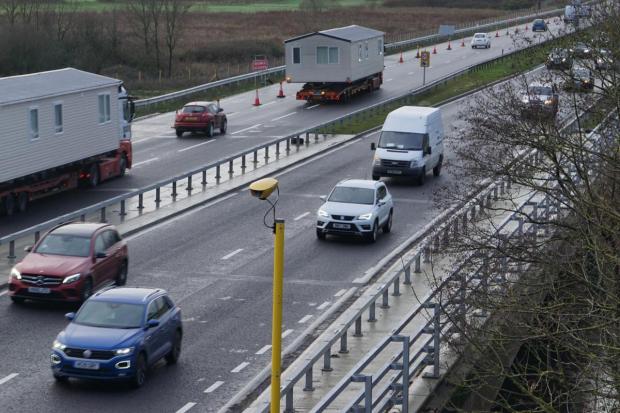More than 16,000 vehicles caught in A338 average speed zone last year