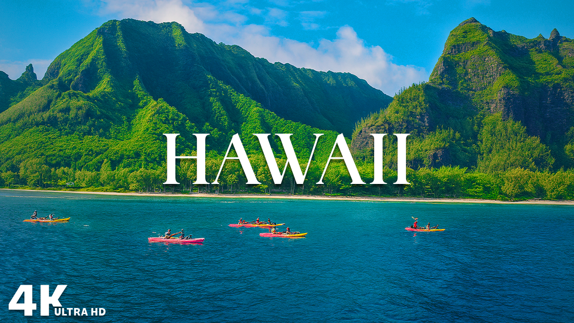 From Volcanoes to Beaches – Hawaii in 4K