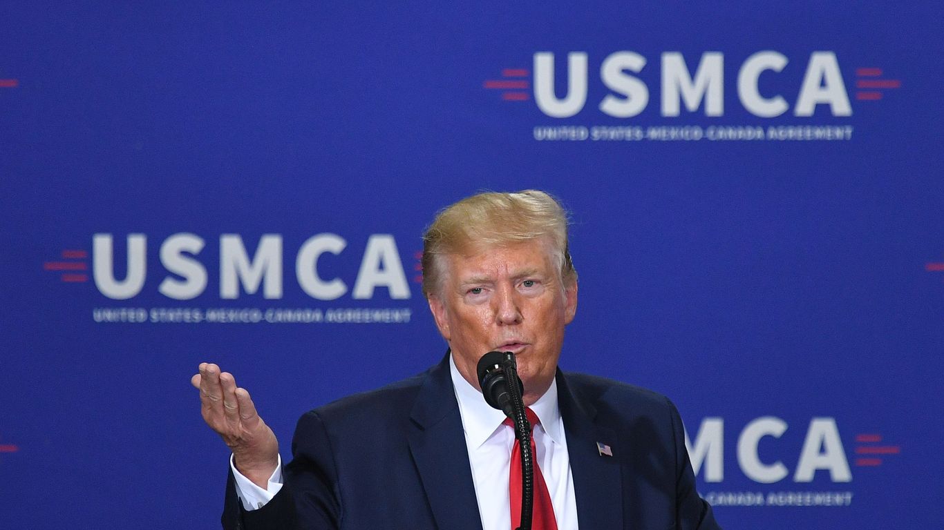 U.S. starts Canada, Mexico USMCA trade pact process amid Trump tariffs