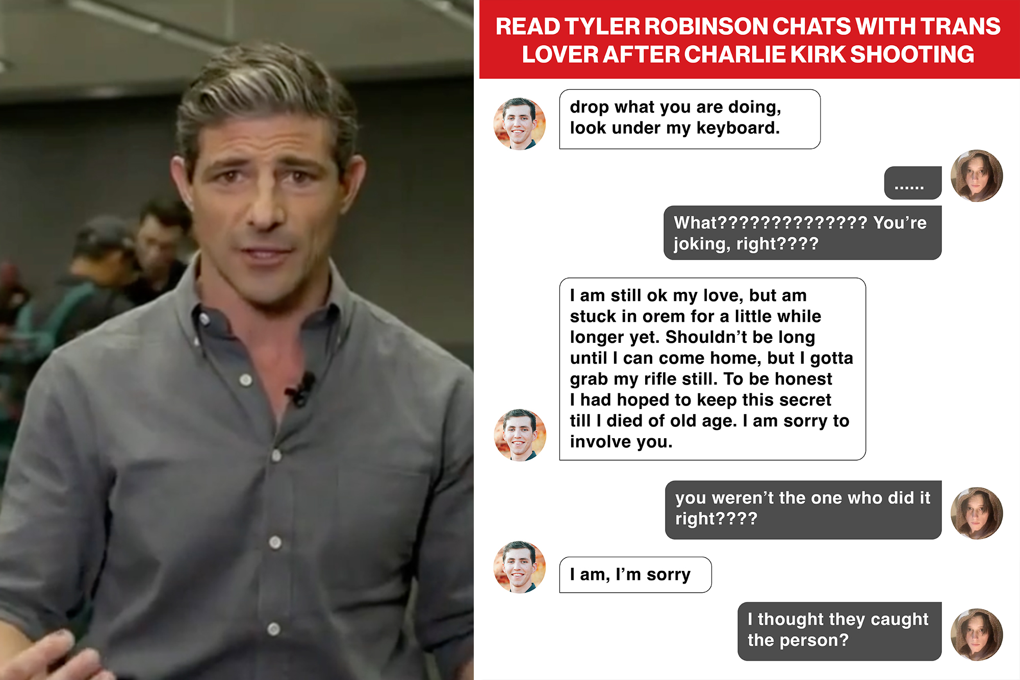 ABC News reporter Matt Gutman blasted for calling texts from Charlie Kirk assassination suspect ...