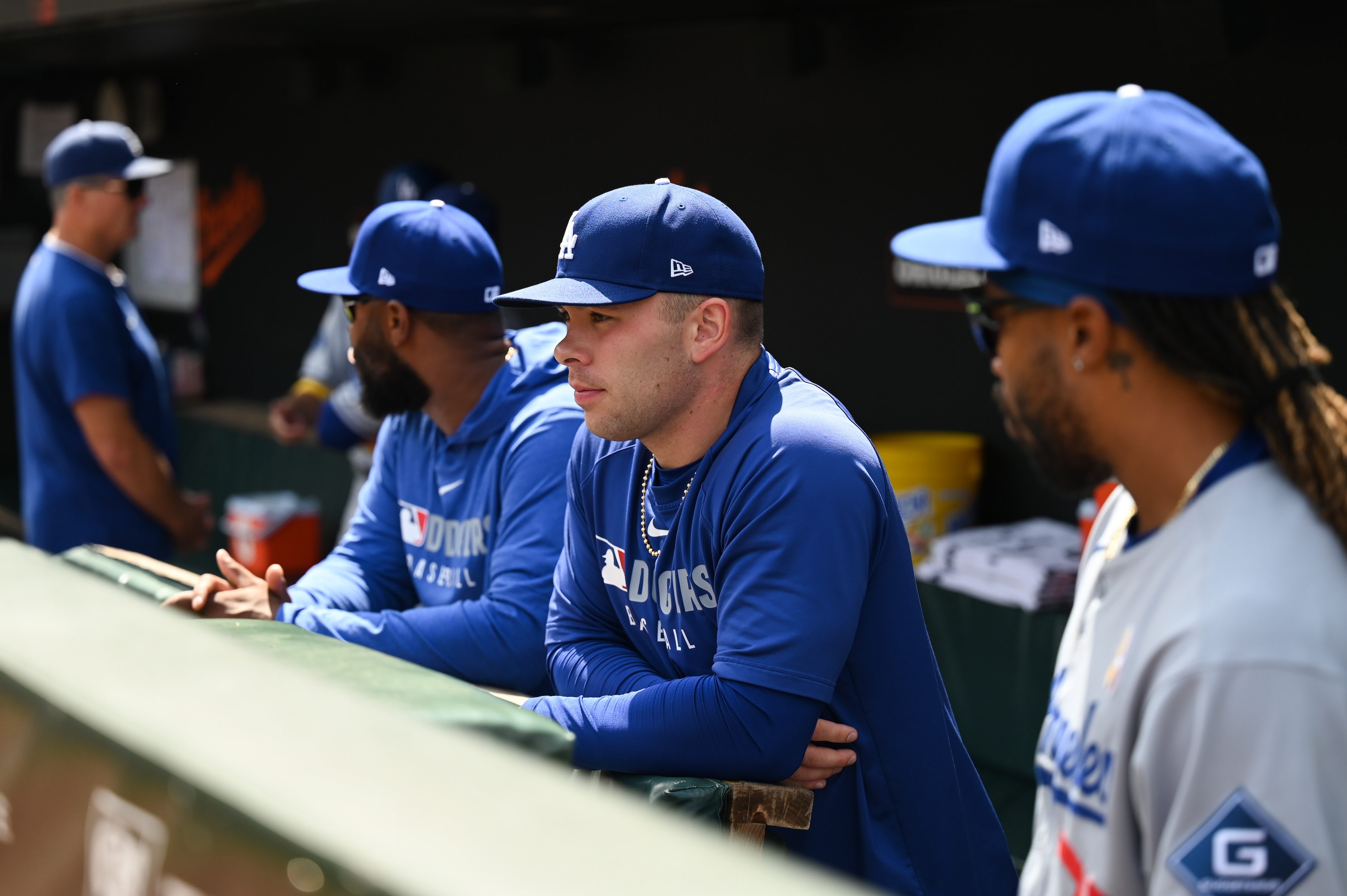 Dalton Rushing returns from injured list, Dodgers option Chuckie Robinson