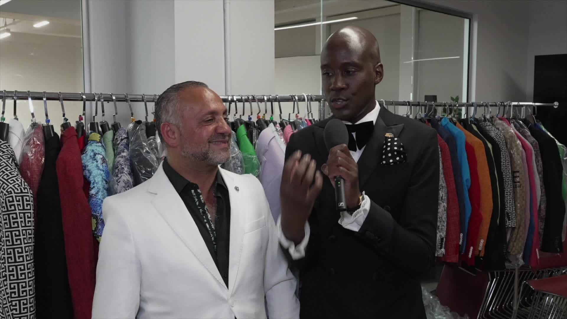 Eli Balleh Designer Interview by Journalist & Producer Charlii Sebunya
