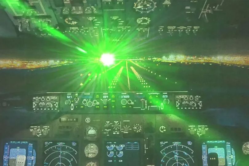 Panic as 'green laser' blinds multiple pilots near Boston Logan Airport ...