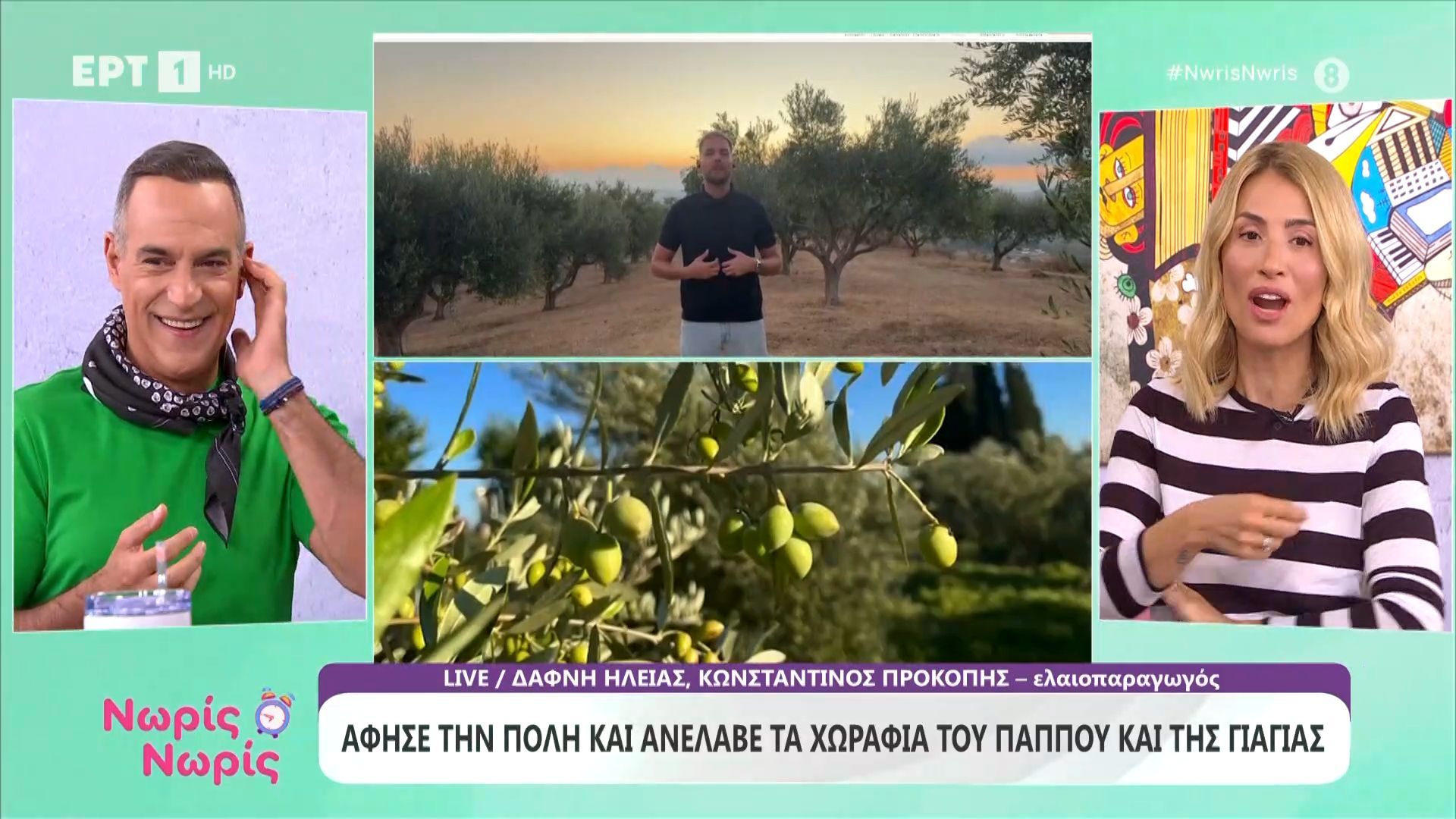 Κ. Προκόπης - Ελαιοπαραγωγός: Άφησε την πόλη και ανέλαβε τα χωράφια του ...