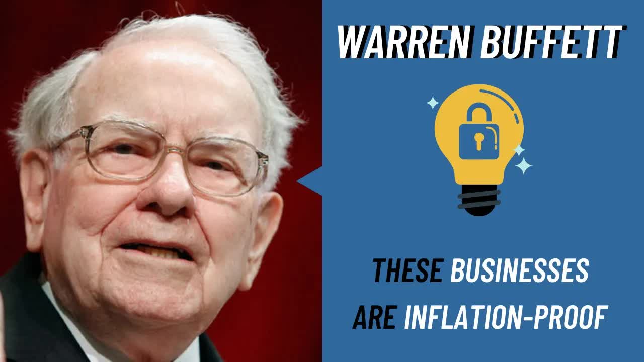 Warren Buffett: Buy these inflation-proof businesses