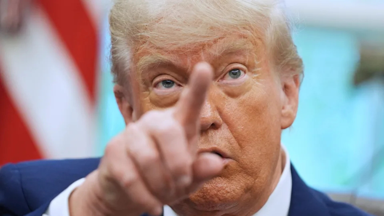 'Will Complain To Your PM About You': Trump Puts Finger On Lips To ...