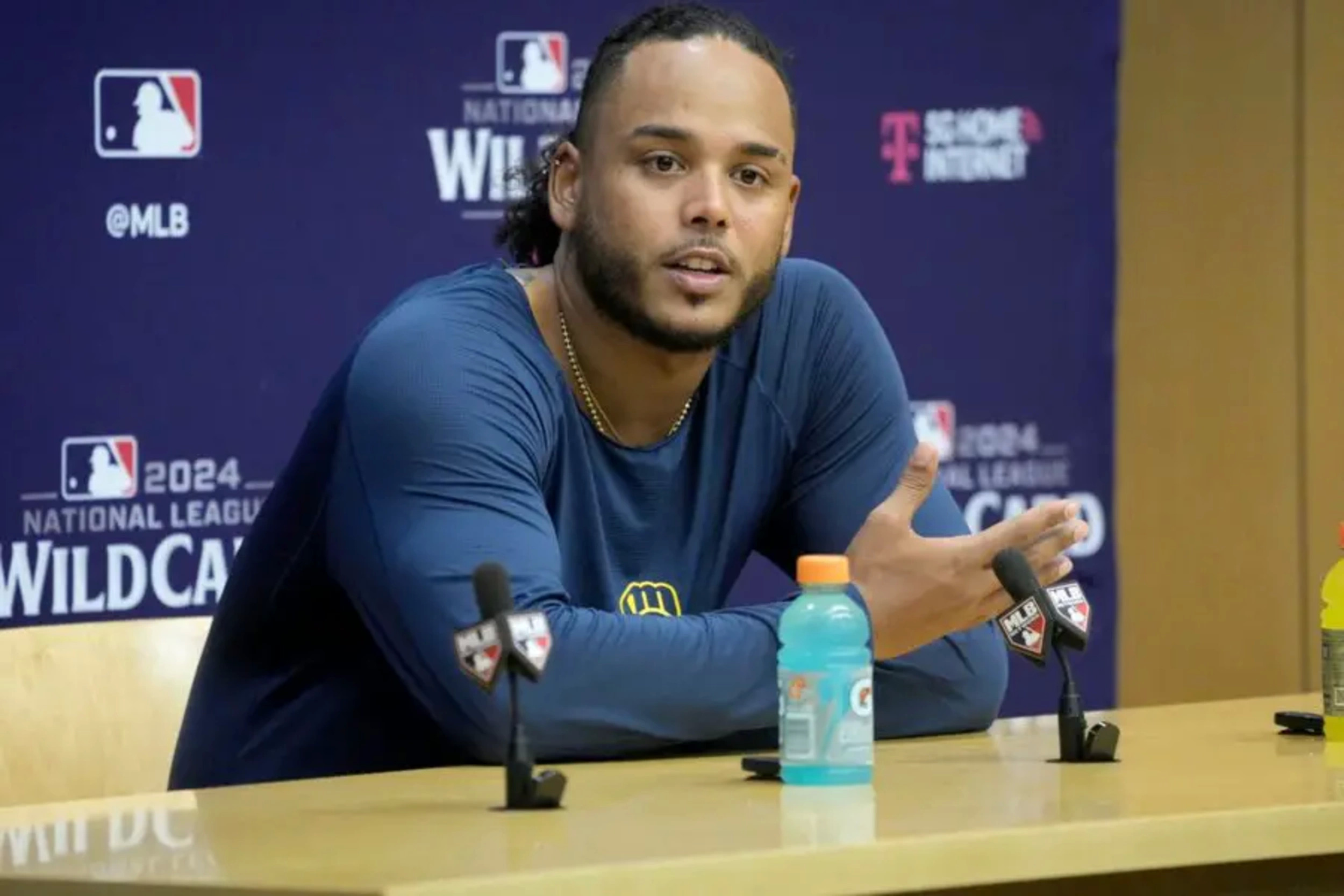 Freddy Peralta records season-high 10 Ks as Brewers ace nears round ...