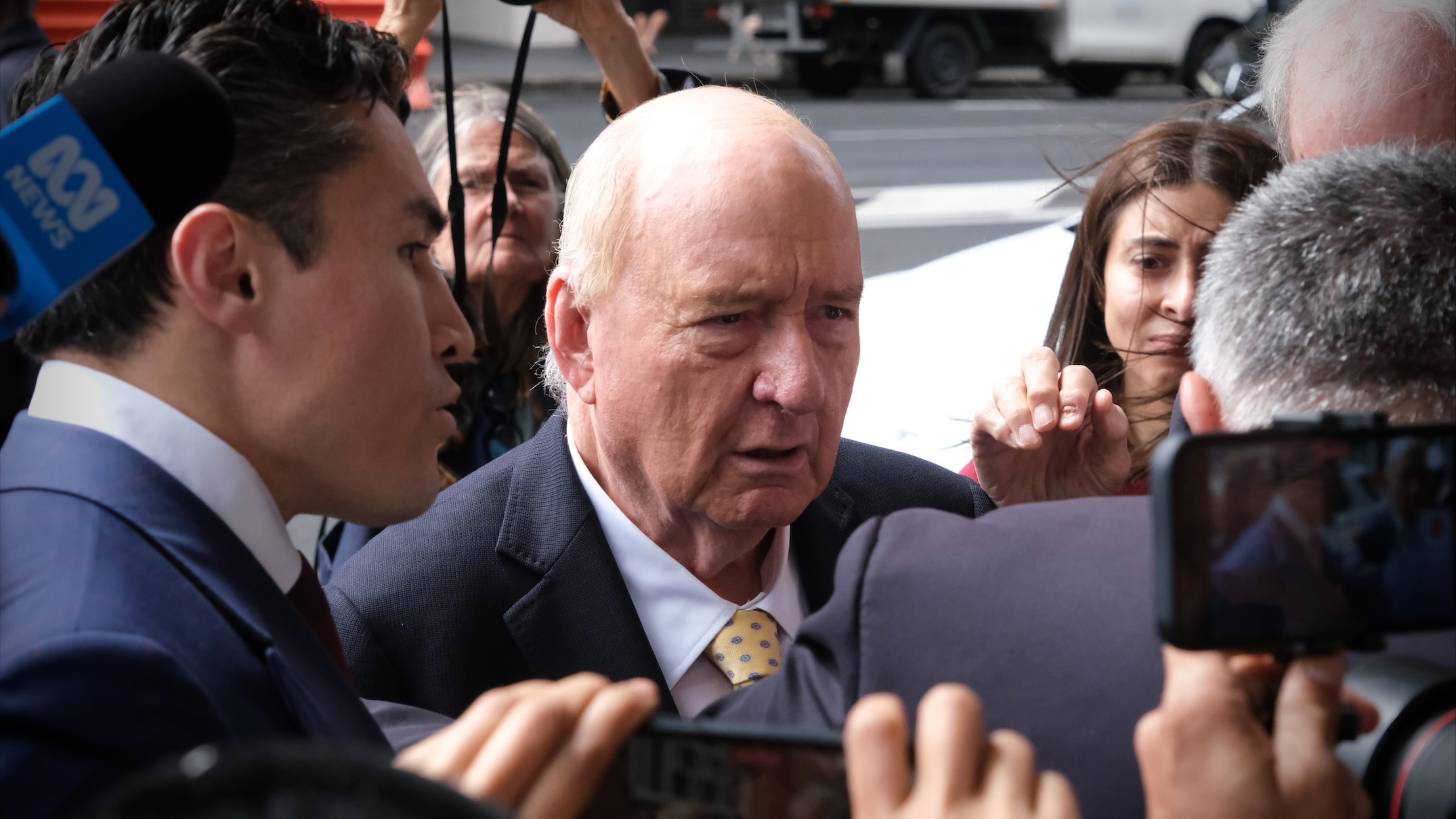 Charge dropped against veteran broadcaster Alan Jones ahead of indecent ...