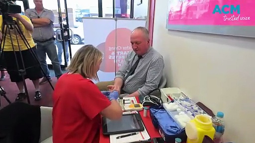 Barnaby Joyce gets a heart health check