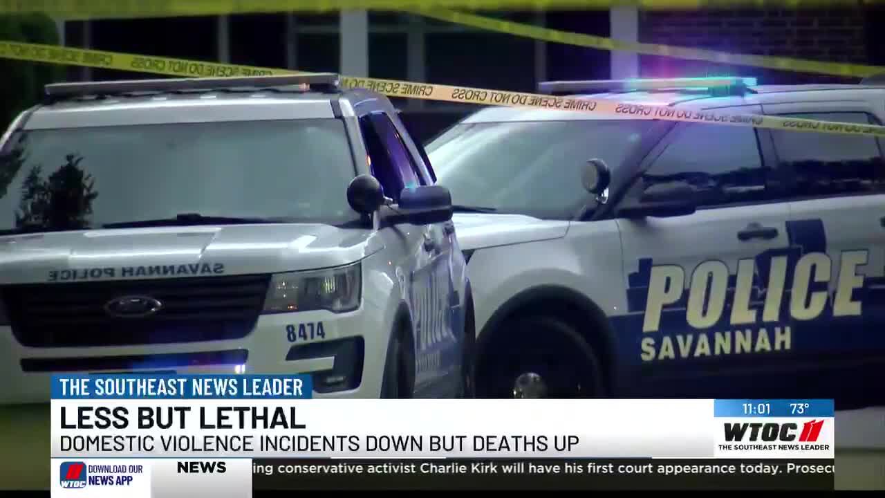 New data from Savannah Police shows domestic violence deaths doubled despite drop in calls to police