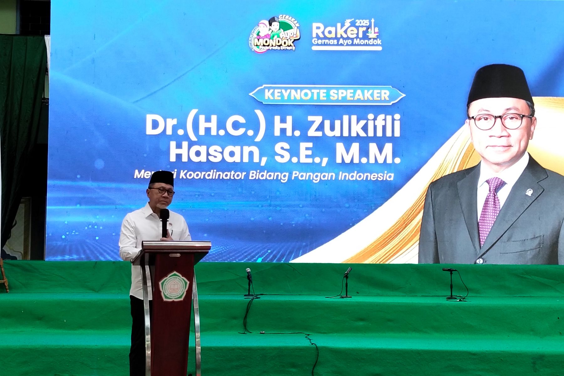 Buru-Buru Pidato di Pesantren, Menko Zulhas Dipanggil untuk Agenda Hak ...