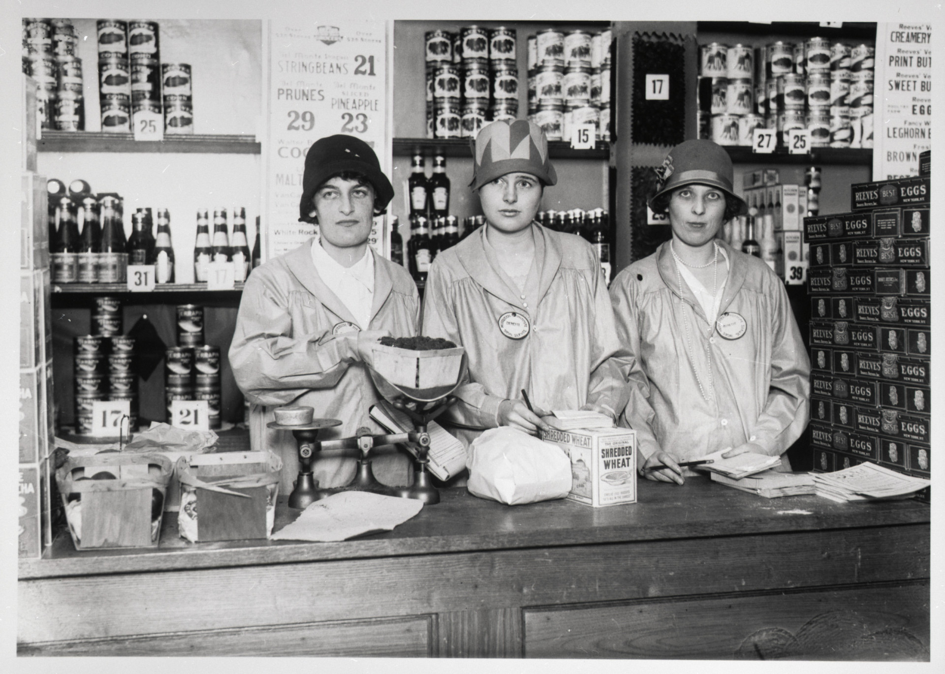 The most common jobs held by women 100 years ago