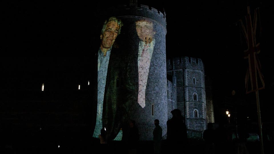 Four Arrested After Photos Of Trump And Epstein Projected Onto Britain ...