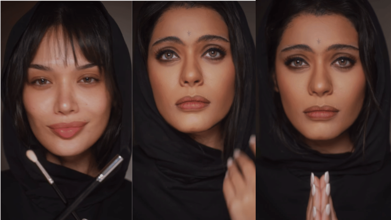 Iranian influencer transforms into Kajol using only makeup – Watch video