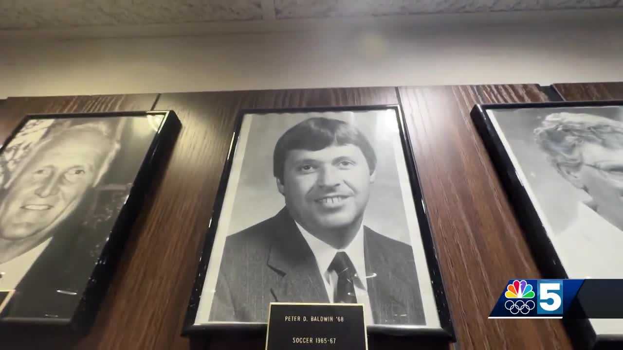 UVM hosts annual memorial game for '84 Hall of Fame inductee Peter Baldwin