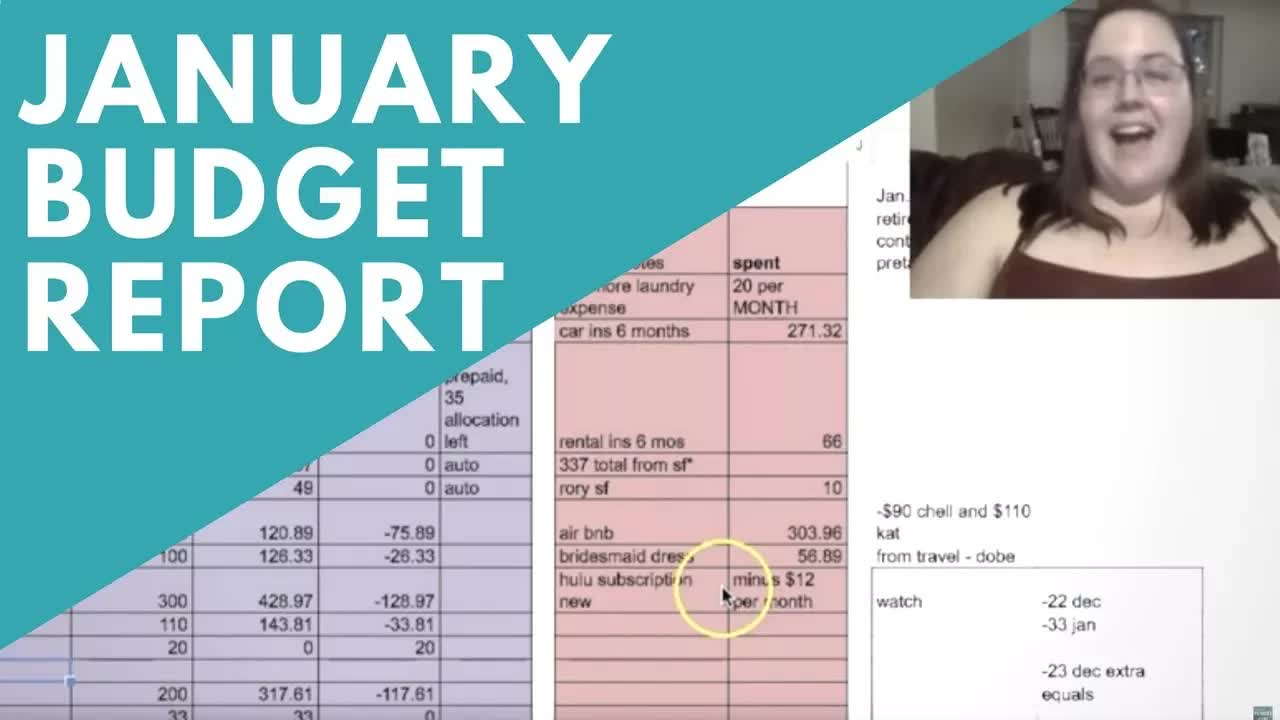 January budget report - Real numbers, full transparency!